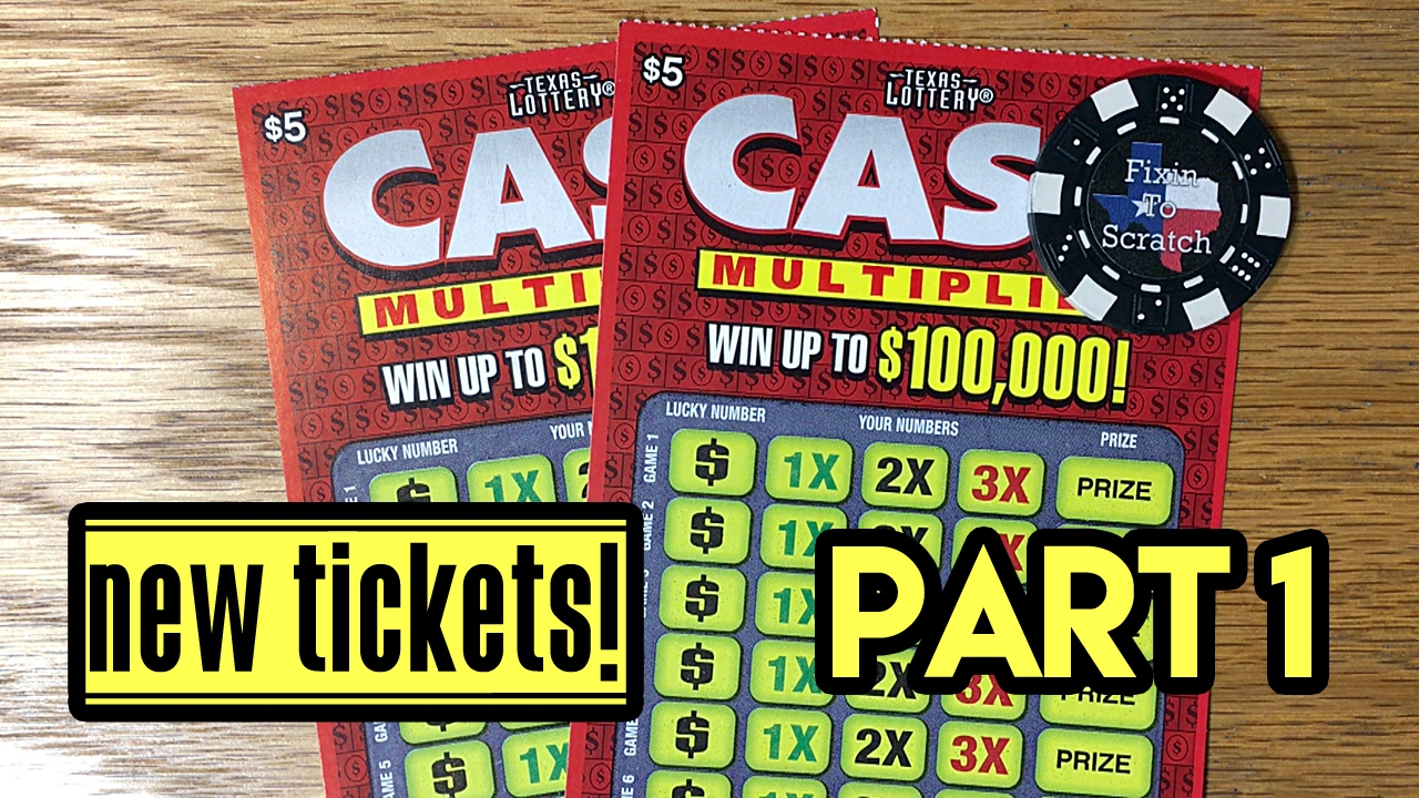 New Tickets! 2X Cash Multiplier - Texas Lottery Scratch Offs - YouTube