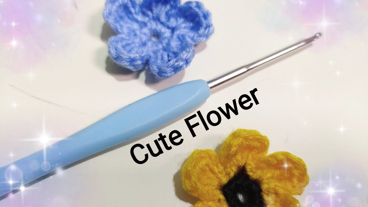 Super How to 😍 do you Crochet a Simple Flower/ Crochet Five Petals ...