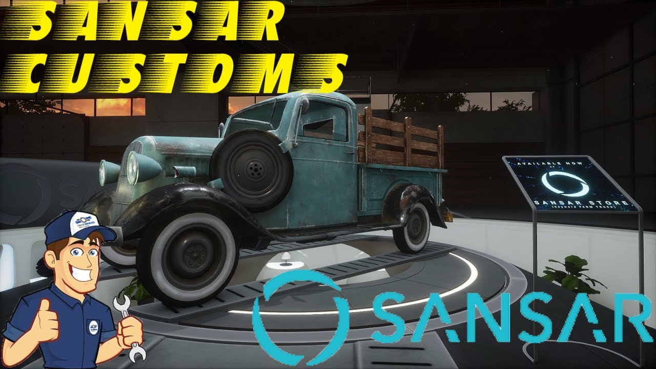 Sansar Customs (Parallel Universe Car Museum) - Sansar - YouTube