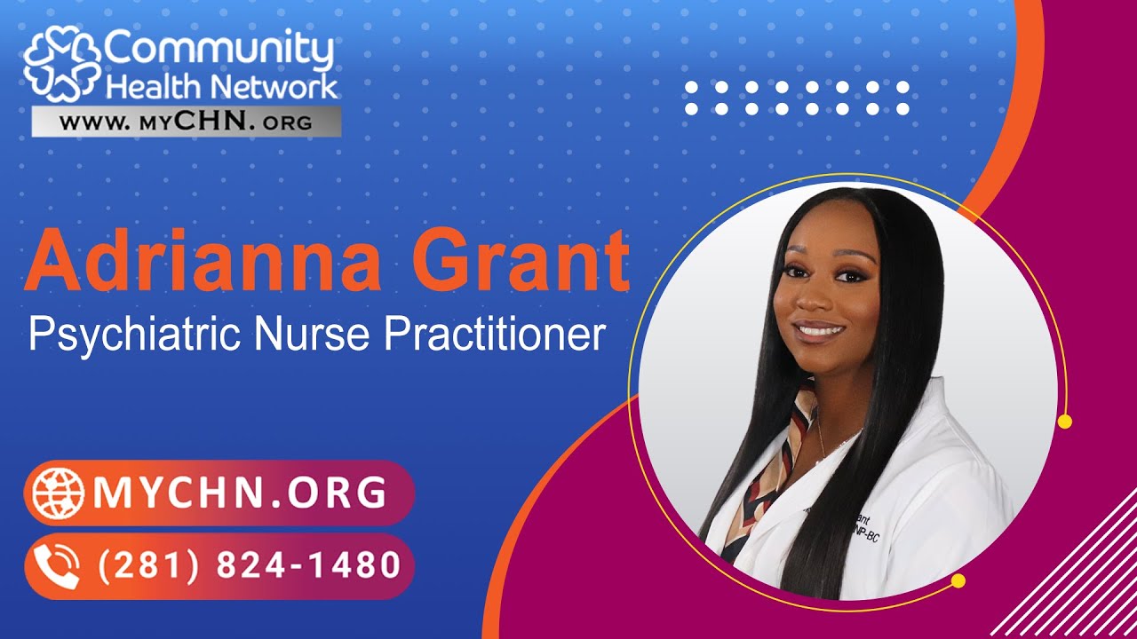 Psychiatric Nurse Practitioner, Adrianna Grant - YouTube
