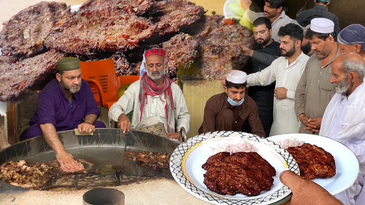 Rambil Chapli Kabab | Best Chapli Kabab in Taru Jabba | Delicious ...