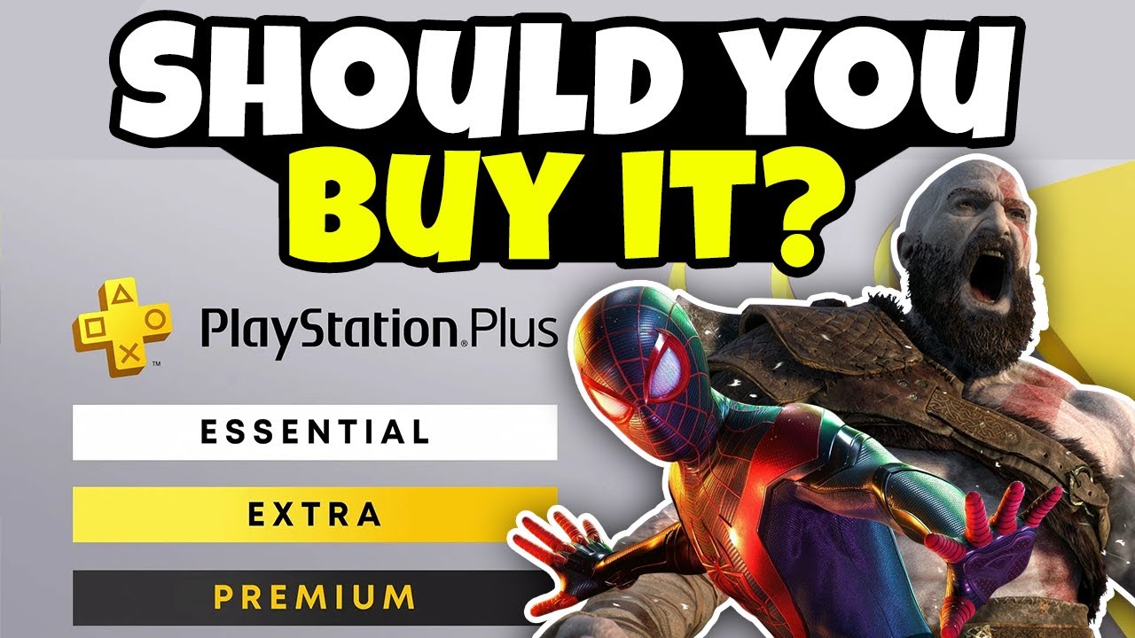 NEW PlayStation Plus Essential, Extra, & Premium SHOULD YOU BUY IT ...