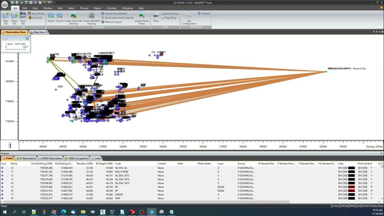 From Field to Office - Large 'Database' Files - YouTube