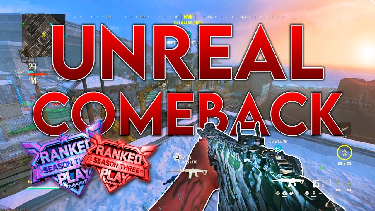 Huge COMEBACK in CLOSEST Game of CRIMSON MW3 Ranked Ever! - YouTube