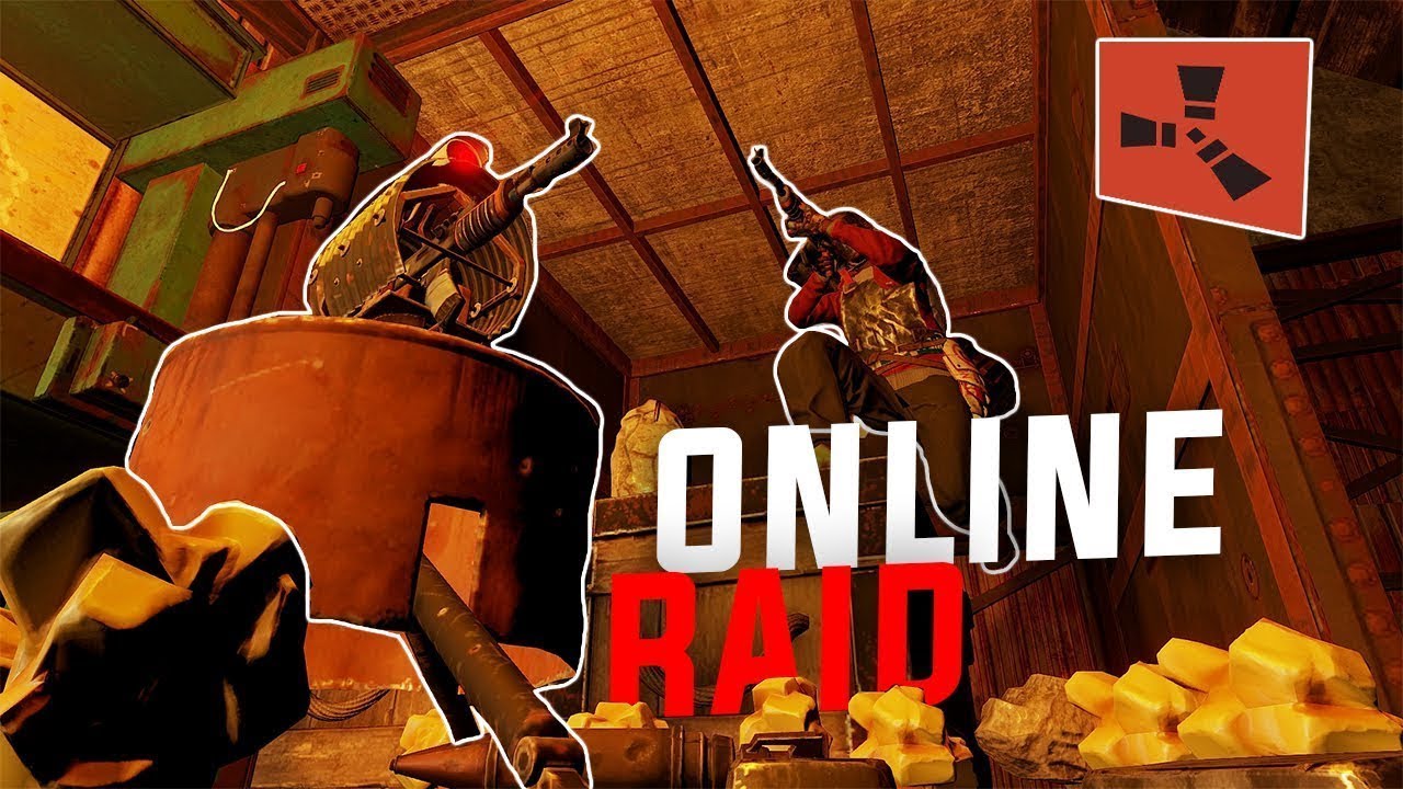 Rustinity Us Large 500 Rocket Online Raid (BUDZ Clan) 24 vs 10 - YouTube