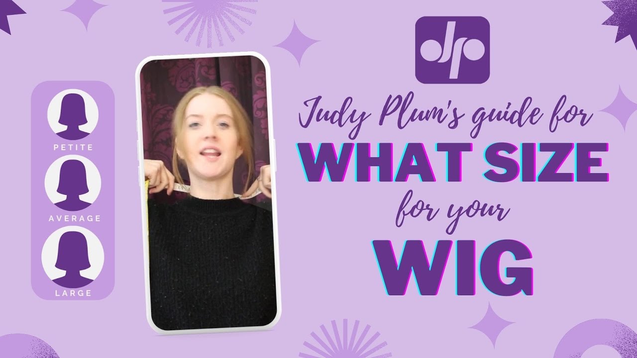 Wig Sizes | Measuring for Your Wig | Judy Plum Wigs - YouTube