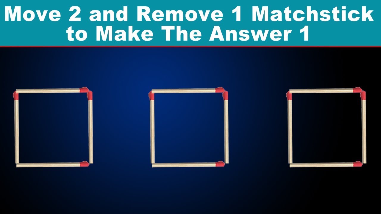 5 Tricky Riddles Only a Mastermind Can Crack | Matchstick Puzzle (Part ...