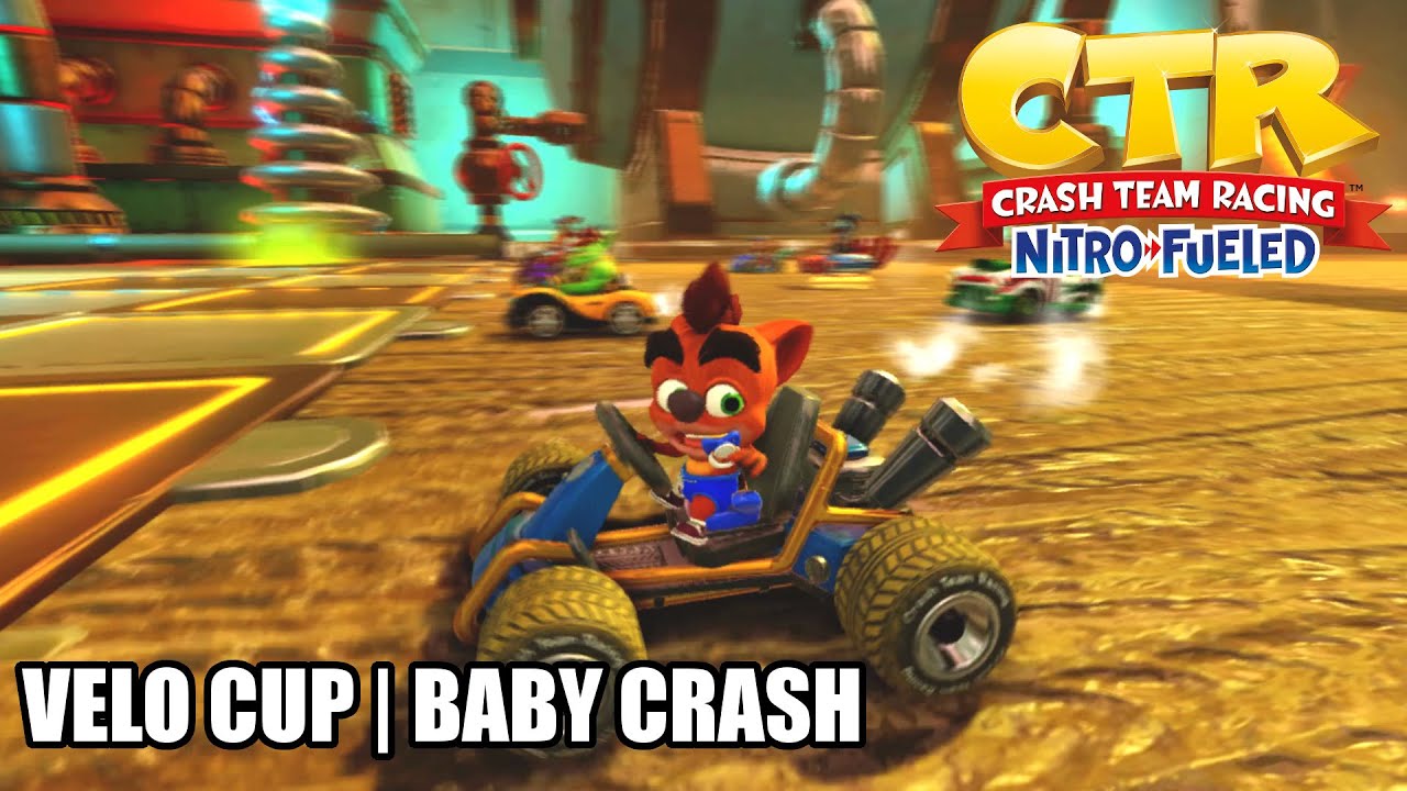 Crash Team Racing Nitro-Fueled - Velo Cup | Baby Crash [Nintendo Switch ...