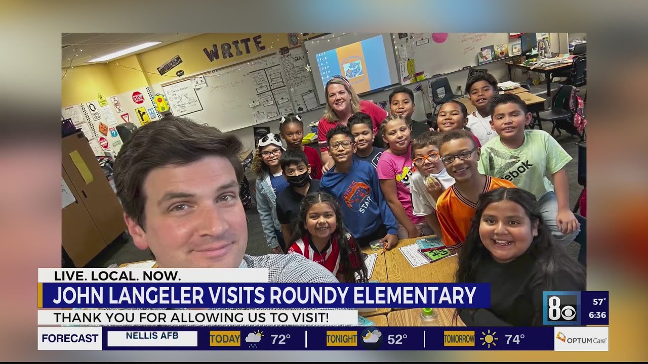 John Langeler visits Roundy Elementary - YouTube
