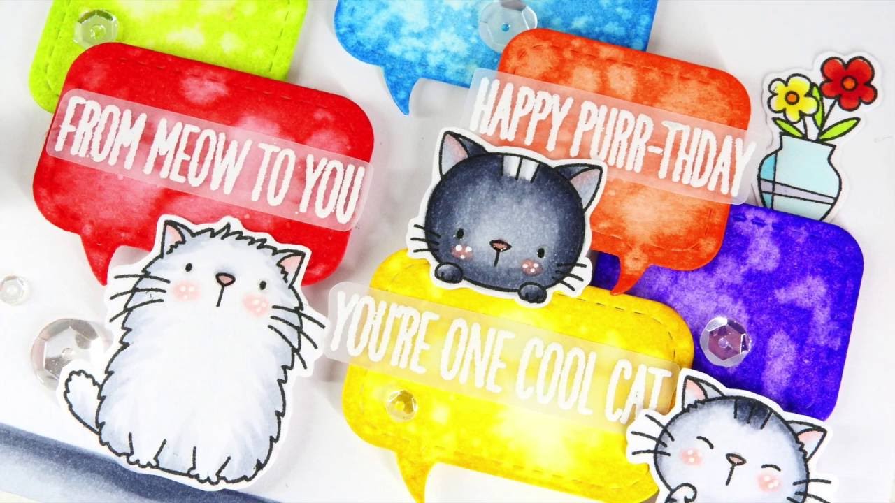 Rainbow Theme Week with Pretty Pink Posh: Distress Inks and Copics ...