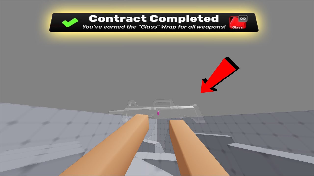 Getting GLASS WRAP in Roblox Rivals!!! - YouTube