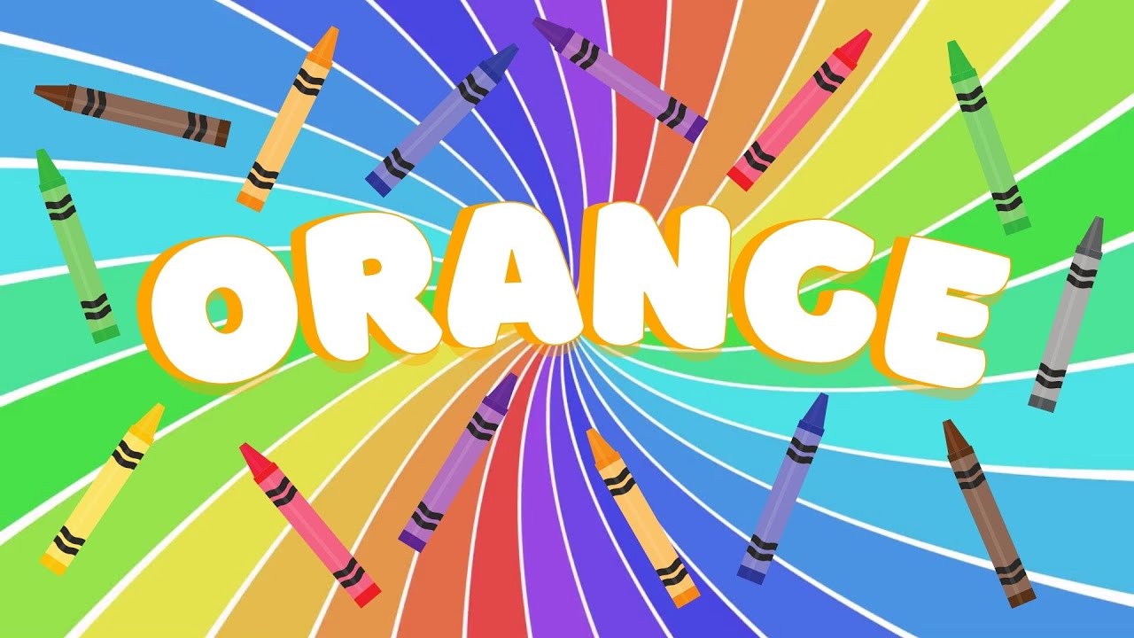 Things That Are The Color Orange | ORANGE | COLORS - YouTube