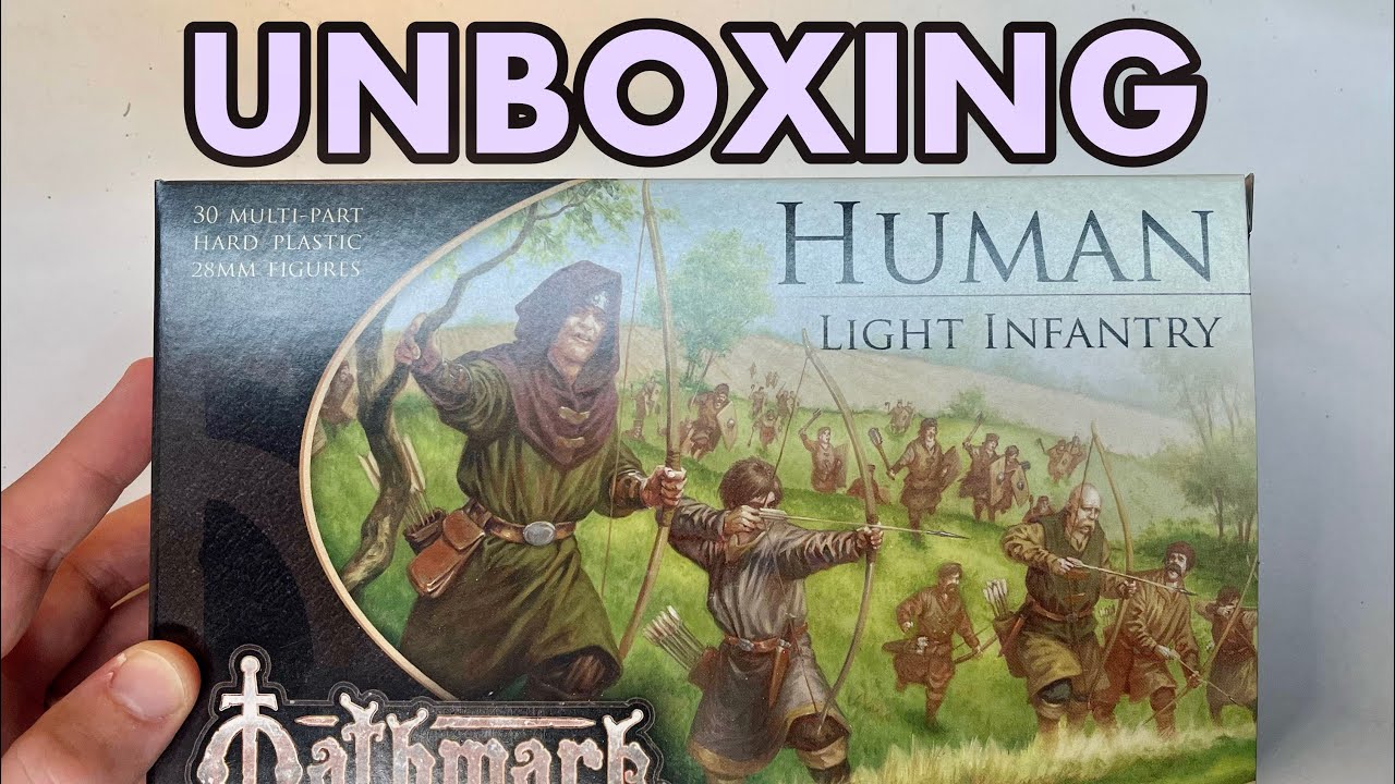 Let’s Look at Oathmark Human Light Infantry | Plastic Miniature Review ...