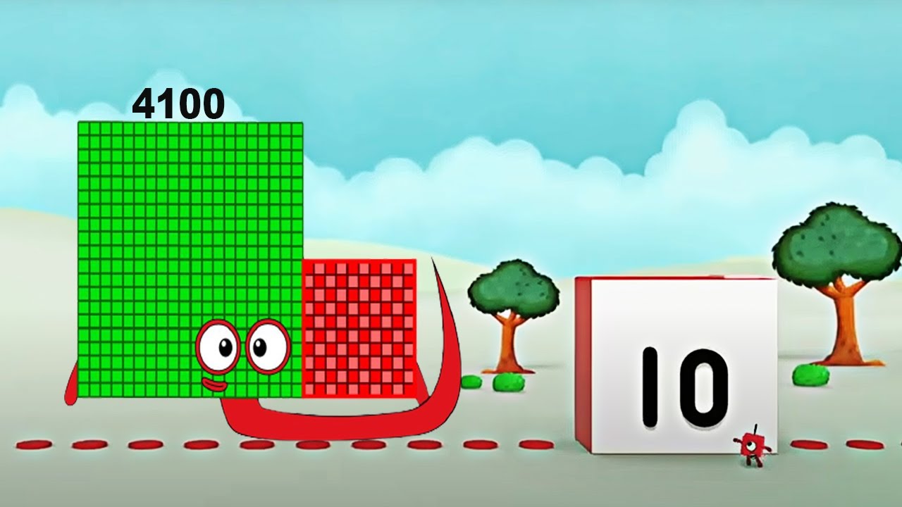 New Numberblocks The Rest of 4100s-4190s - YouTube