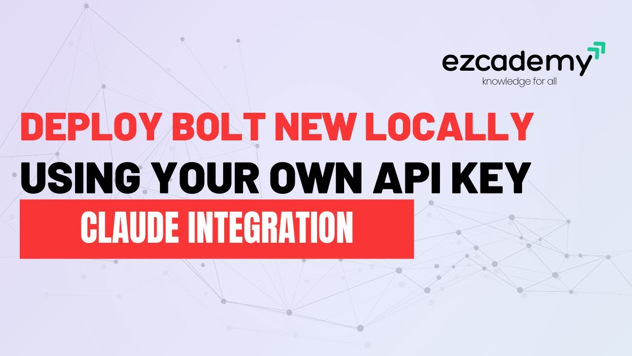 Deploy Bolt New Locally Using Your Own API Key (Claude Integration) # ...