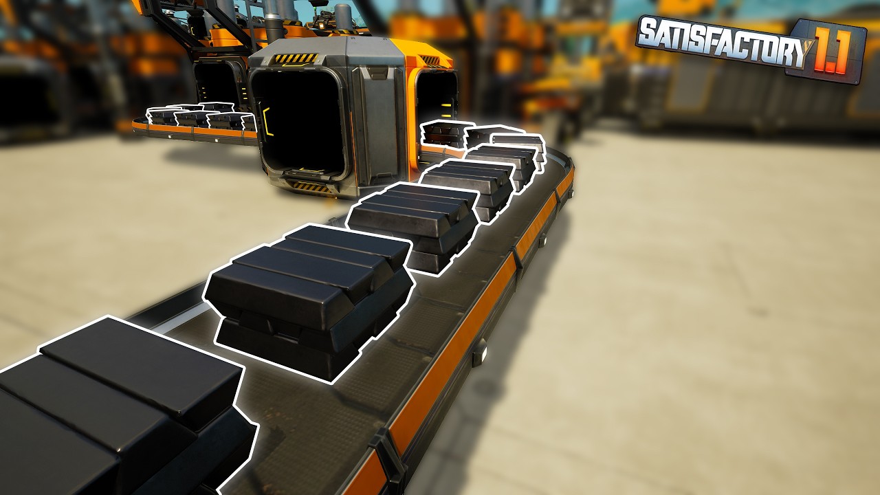 Starting STEEL Production in Satisfactory 1.1! - YouTube