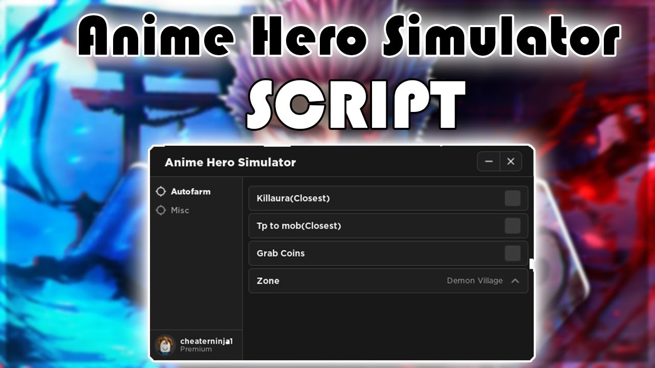 Best Op Anime Hero Simulator Script Gui | anime hero simulator script ...