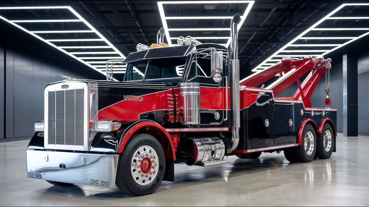 Peterbilt 589 Tow Truck: The Ultimate Heavy-Duty Towing Machine - YouTube