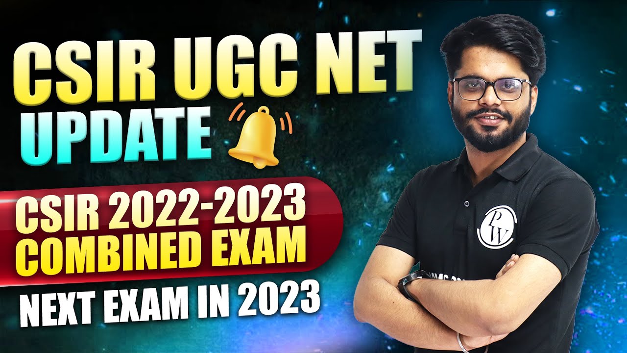 CSIR UGC NET Latest Update | CSIR 2022-2023 Exam Combined | CSIR Tweet ...
