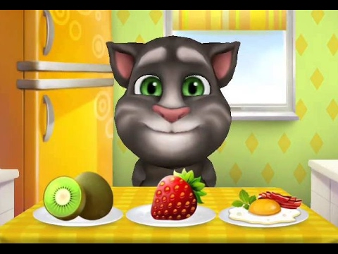 Acıkan Tom Yemeğe Saldırdı - Talking Tom Kilo Aldı