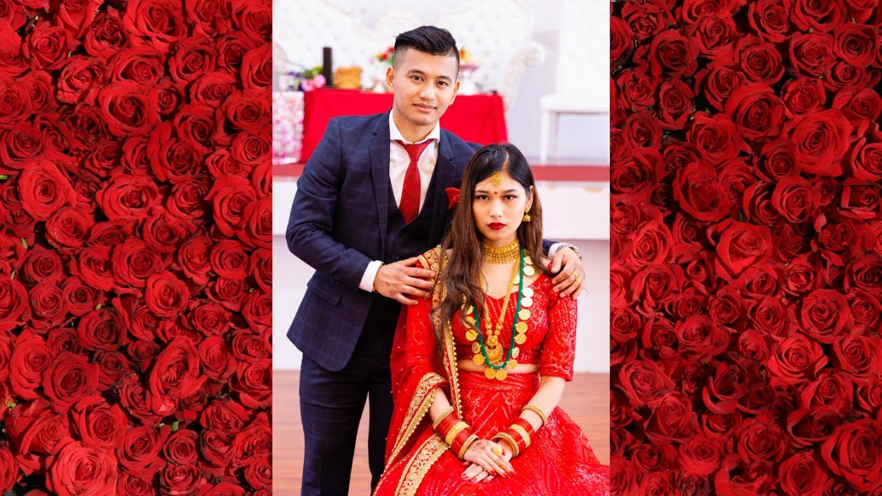 Nepali Wedding Reception Milan and Priyanka⎢Belgium⎢ - YouTube