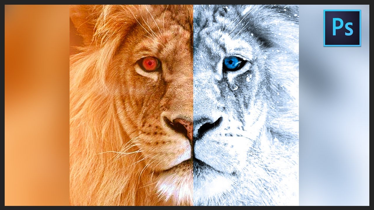 [ Photoshop Manipulation ] TWO FACE - Photo Editing Tutorial - YouTube