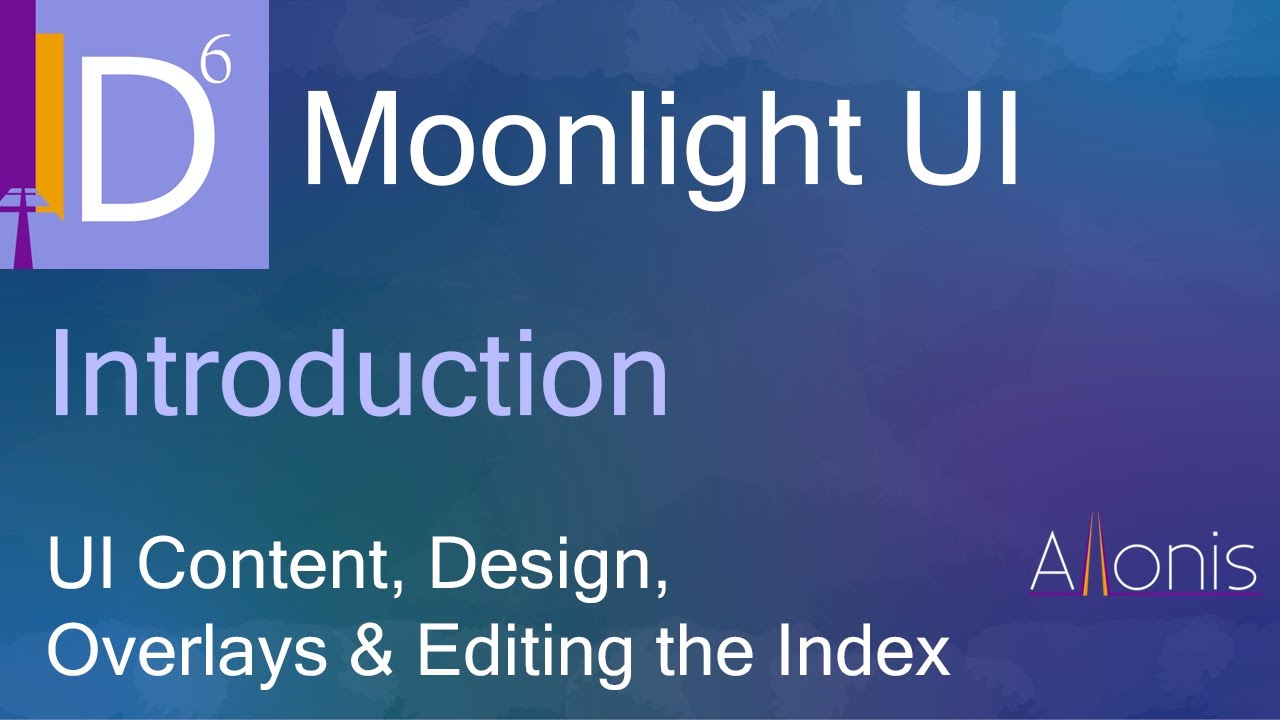 Moonlight UI Introduction - YouTube