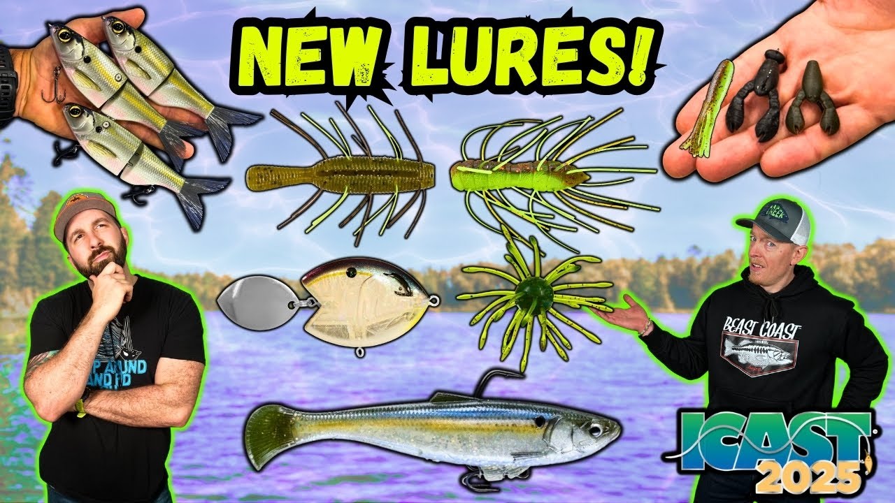 The BEST NEW Bass Fishing Lures Of 2025! - YouTube
