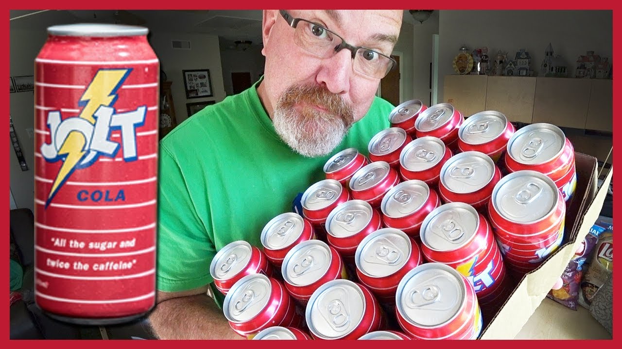 I HAVE THE FIRST CANS OF JOLT COLA SINCE 2009 - YouTube
