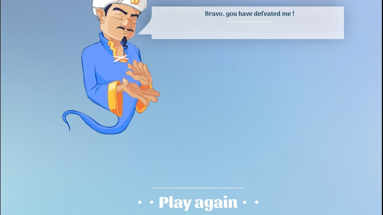 Akinator (defeated) - YouTube