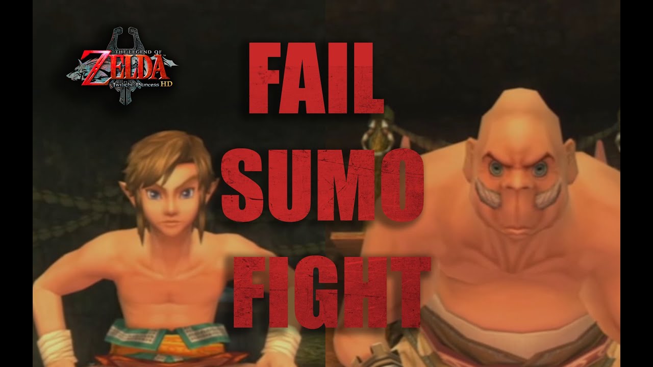 Link in Trouble - The Legend of Zelda: Twilight Princess HD - FAIL Sumo ...