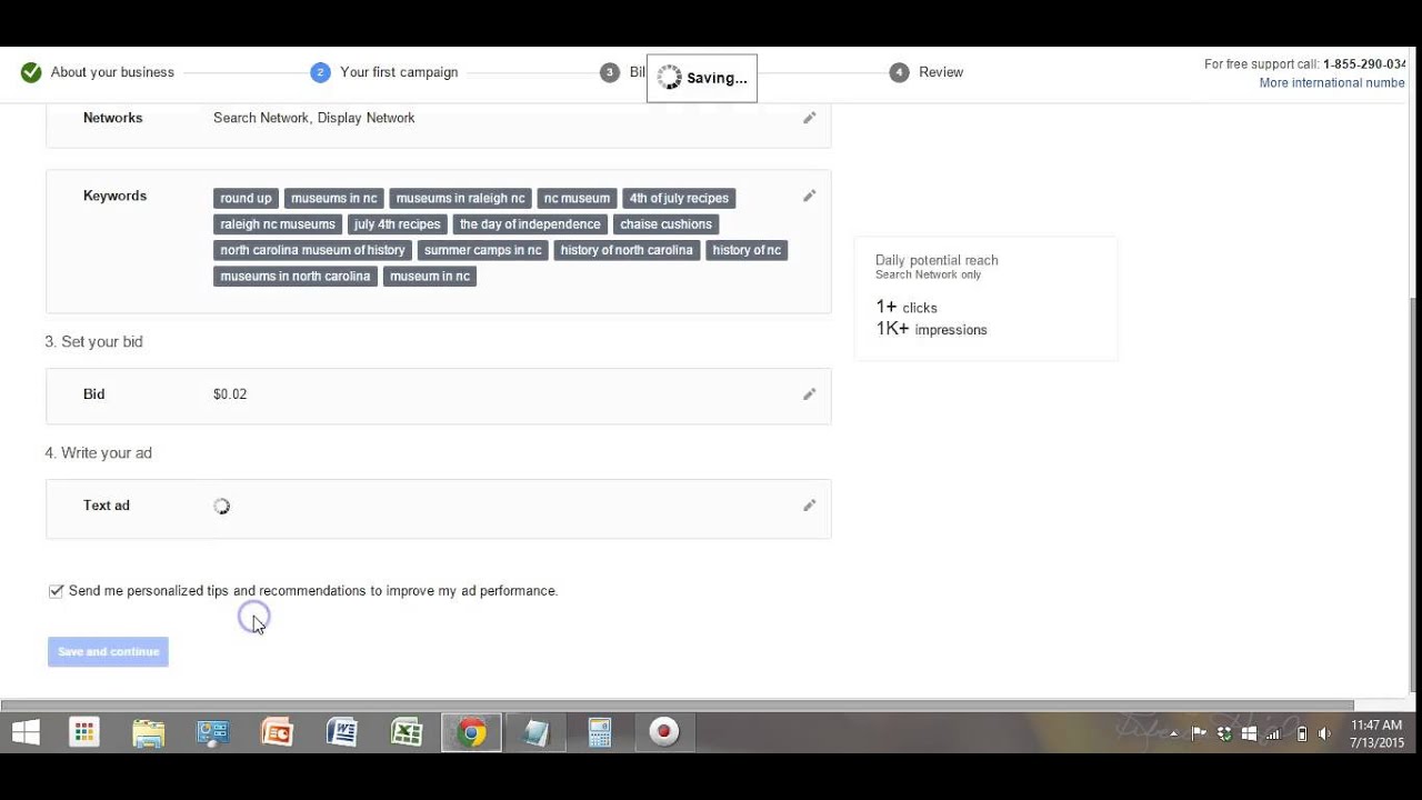 Google Keyword Planner Tutorial - YouTube
