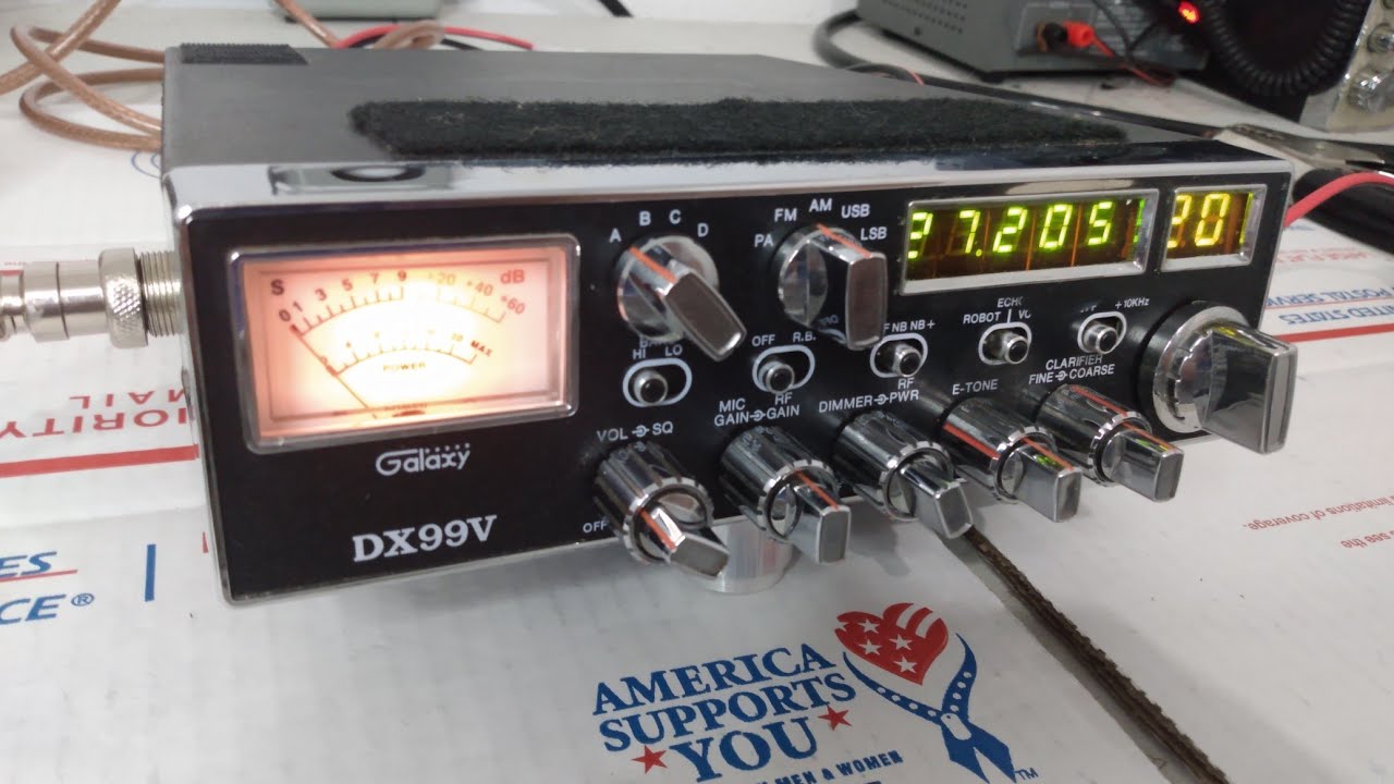Old Style, Galaxy DX99v, roostercb.com - YouTube
