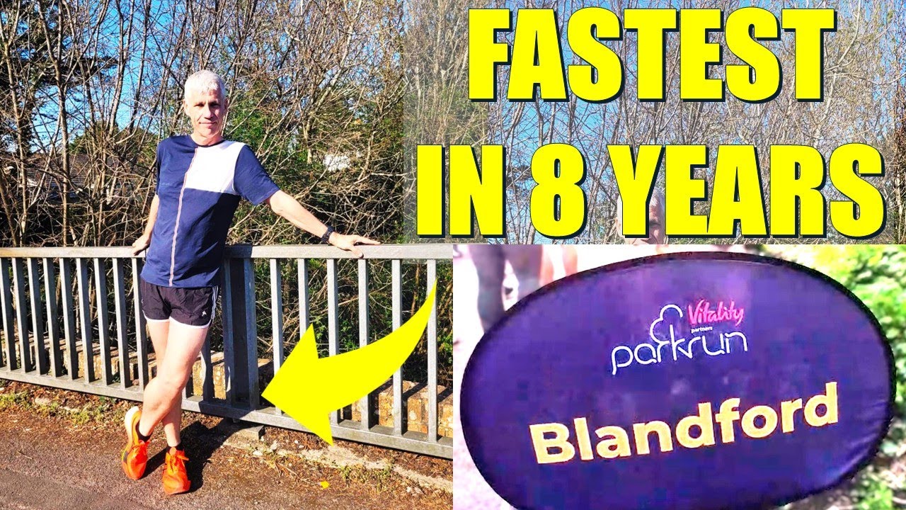 Blandford parkrun [] Full Course PoV [] Running my FASTEST PARKRUN ...