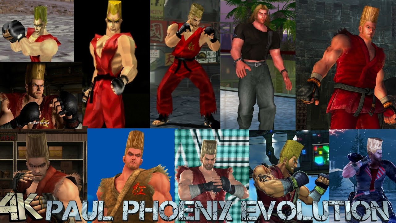 Paul Phoenix Evolution 4k - YouTube