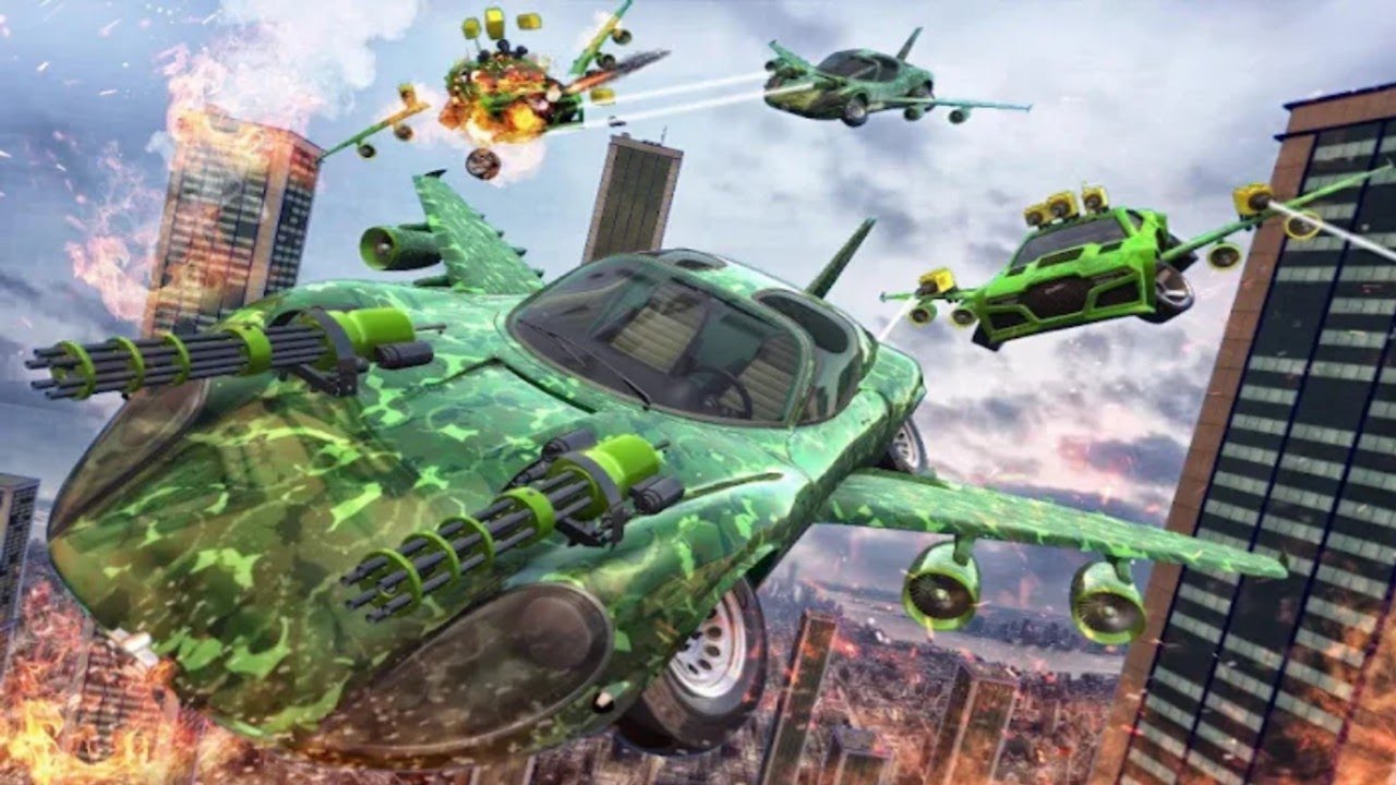 Police Car Games Flying War game ️🚗🚗 | Gaming Hub - YouTube