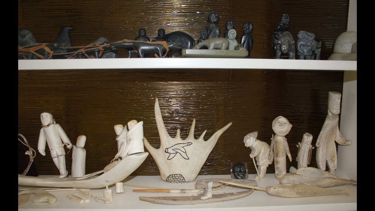 Inuit Eskimo Carvings Huge Vintage Collection 1960s Canada Soapstone ...