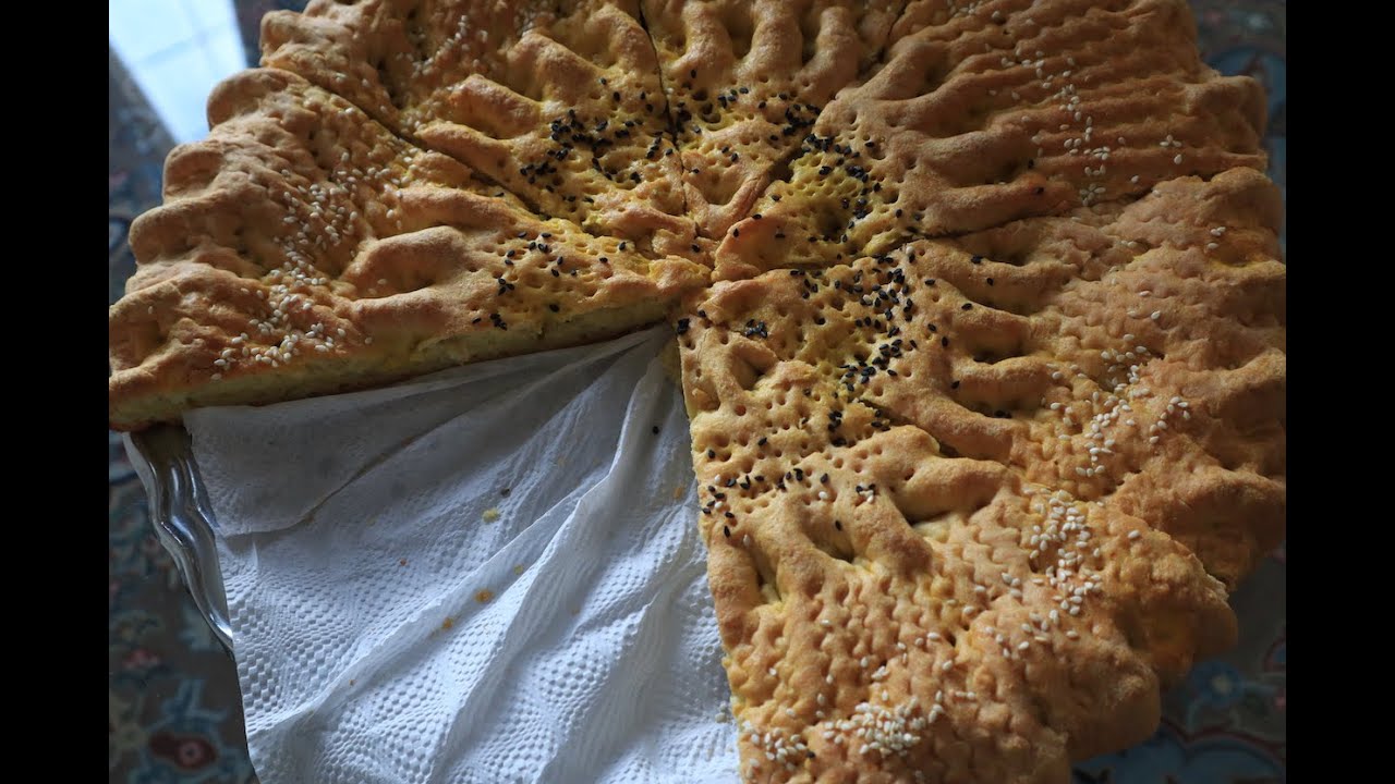 Soft Afghani Sweet Bread Recipe دستور تهیه نان شیرین افغانی Rhot - YouTube