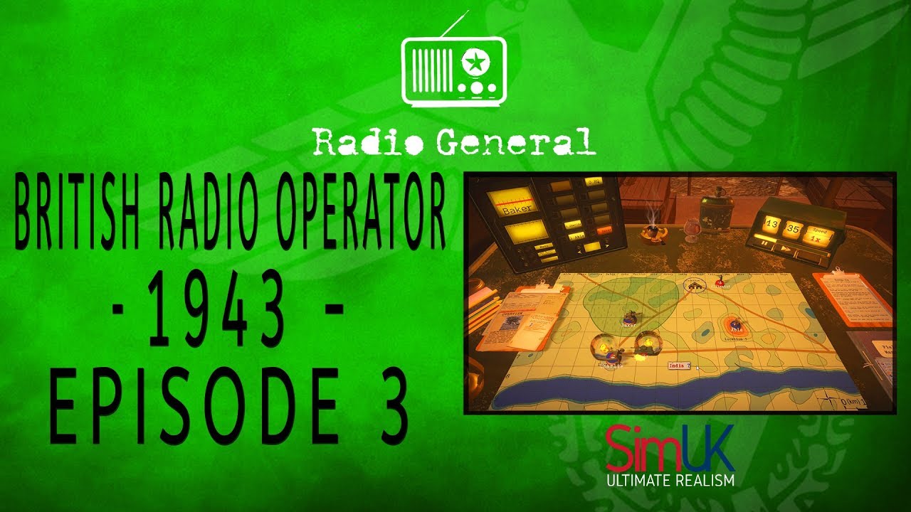 AMAZING Voice Controlled WWII Simulator Radio General GAMEPLAY PC | Ep ...
