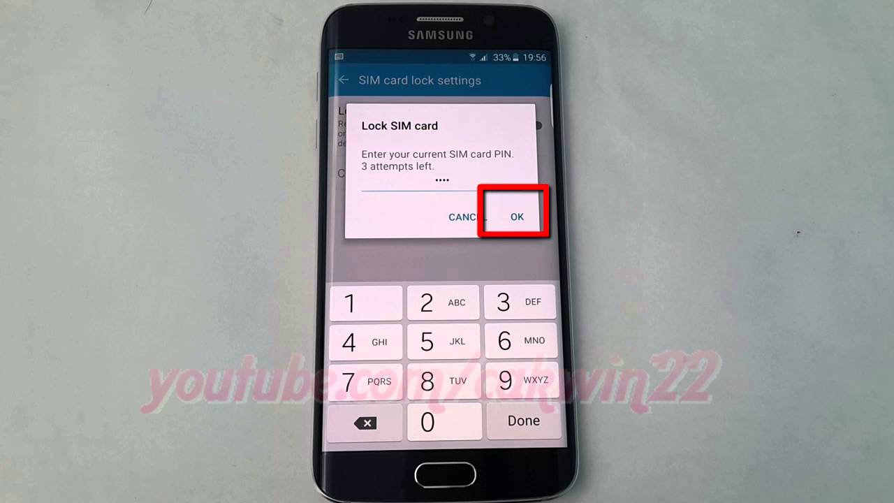 Android Lollipop : How to Change SIM Card PIN on Samsung Galaxy S6 ...