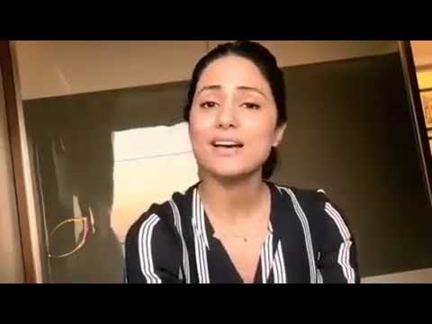 Hina khan sing a song for RISHI KAPOOR