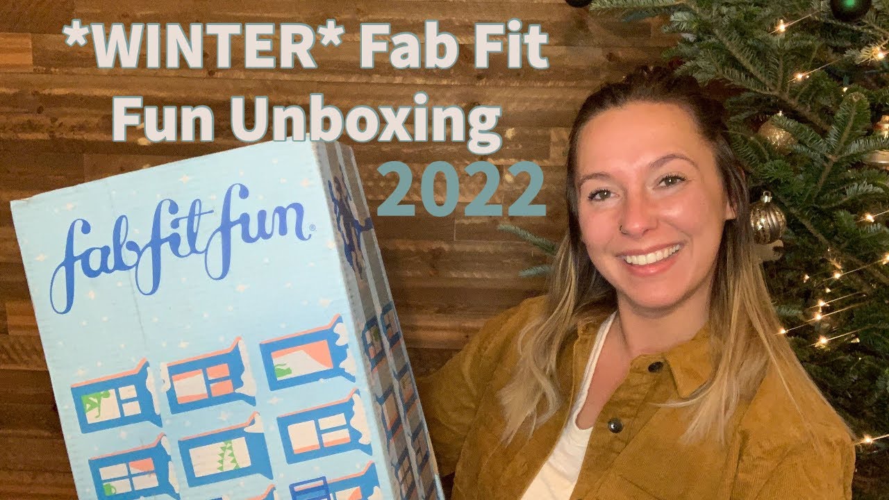 Fab Fit Fun Unboxing | Winter 2022 | My Favorite Subscription - YouTube