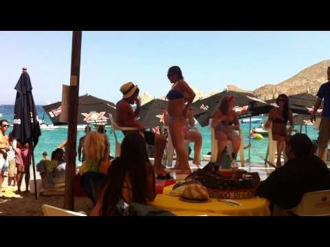 Cabo Aug 2012 Mango Deck Lap Dance Contest Girl #1