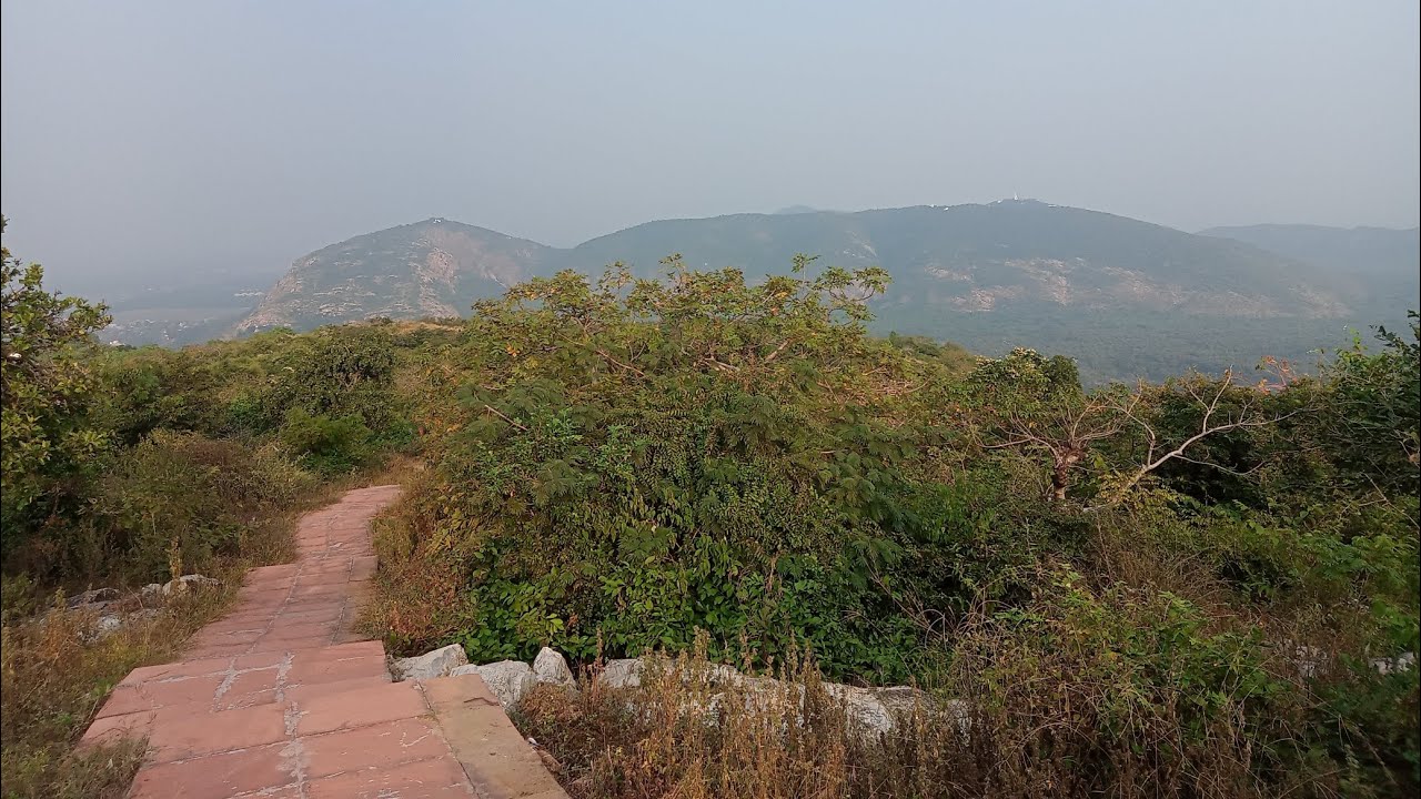 Landscape View from Rajgir Hills - YouTube