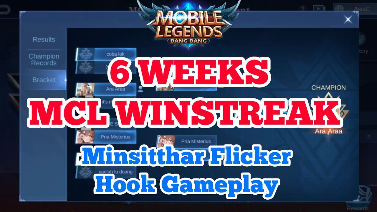 [MLBB] MCL 6 Weeks Winstreak Best Minsitthar Gameplay - YouTube