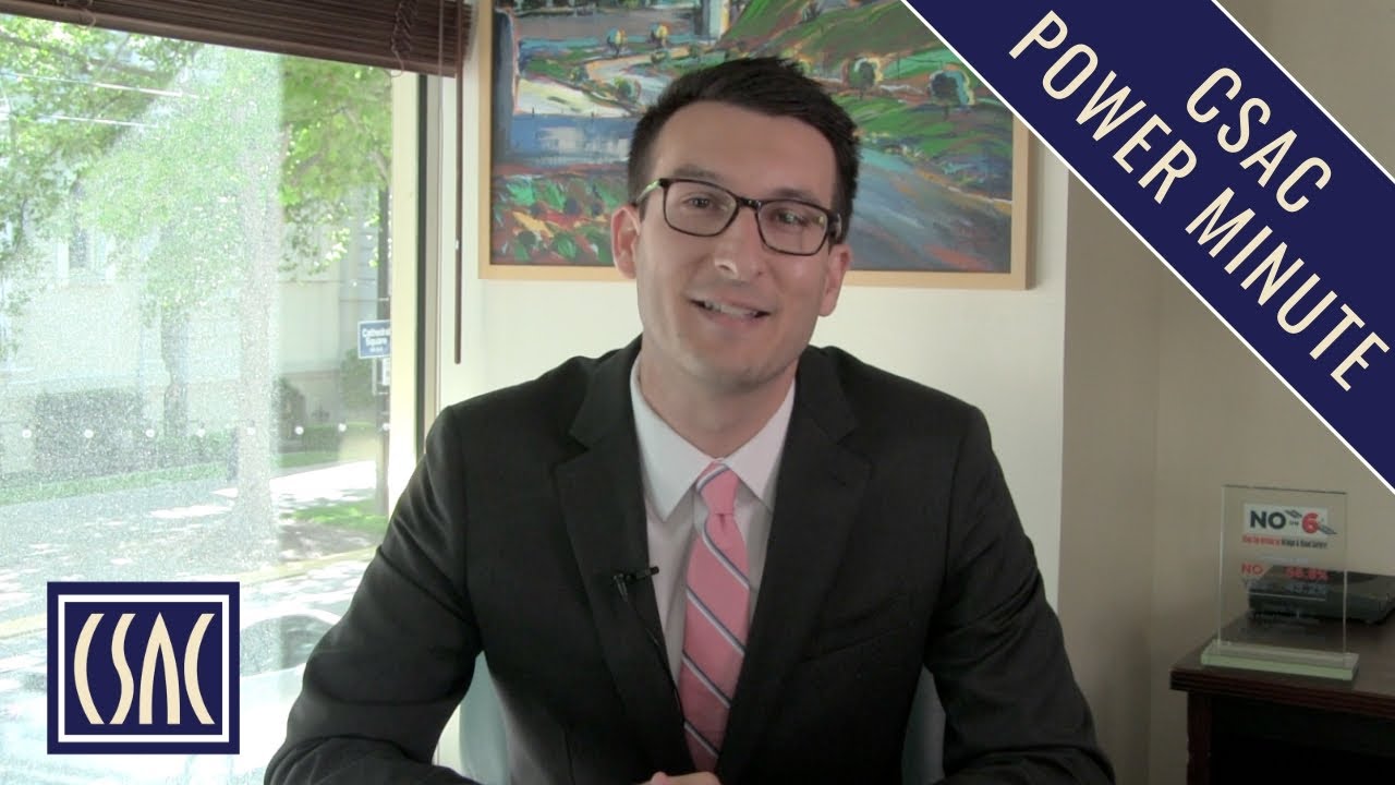 CSAC Power Minute: Governor Newsom's Budget May Revise - YouTube