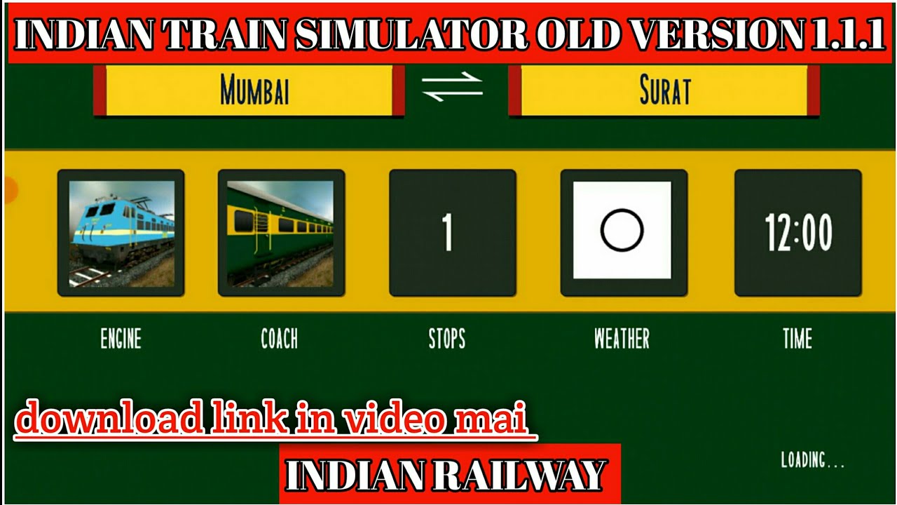 Indian train simulator | train simulator gameplay video | train ...