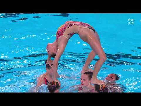 Artistic Swimming Team Free Routine FINAL 2026 European Championships