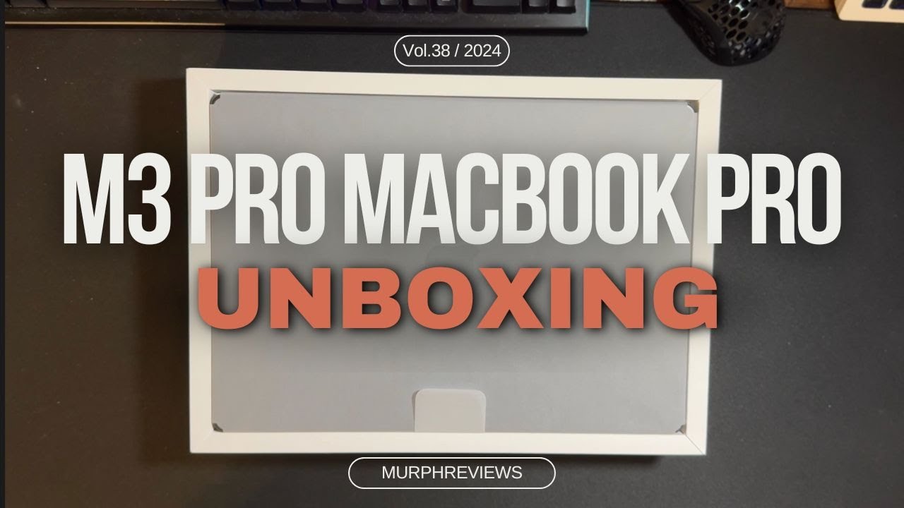 M3 Pro MacBook Pro 14-inch Unboxing - YouTube