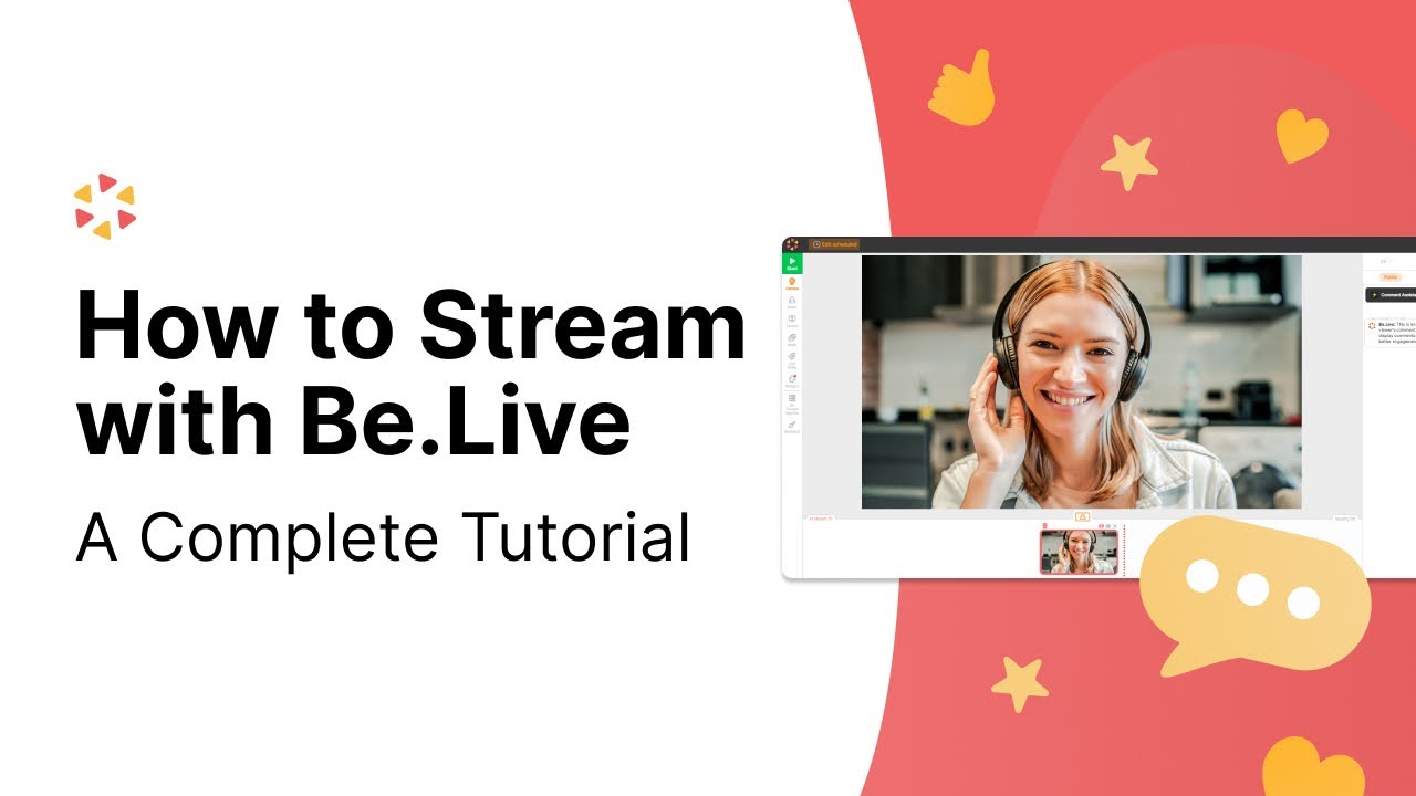 How to Go LIVE with Be.Live - A Complete Tutorial - YouTube